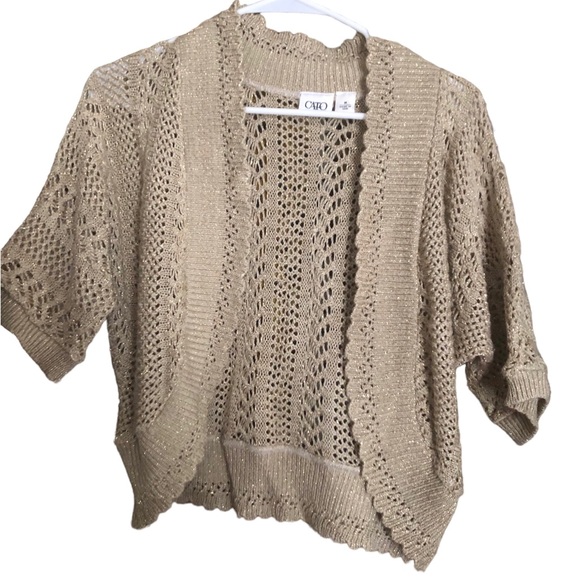Cato | Sweaters | Cato Medium Gold Shawl | Poshmark